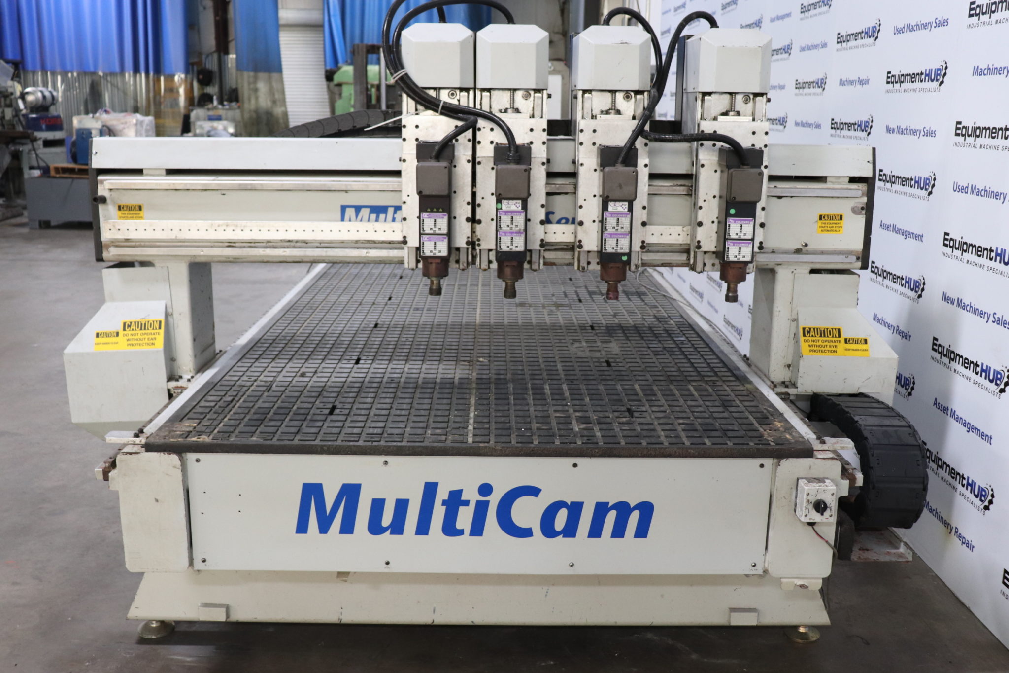 Multicam MG-204 Multi Head 4 Spindle 5' x 10' CNC Router - The ...