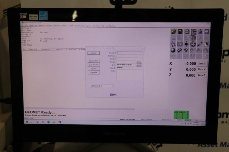 Helmel Checkmaster 216-102 Manual Coordinate Measuring Machine, CMM ...