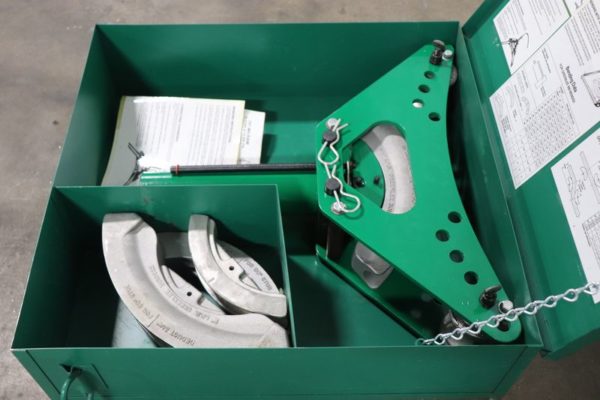 Greenlee 880 1/2" Thru 2" Rigid One-Shot Hydraulic Conduit Bender - The ...