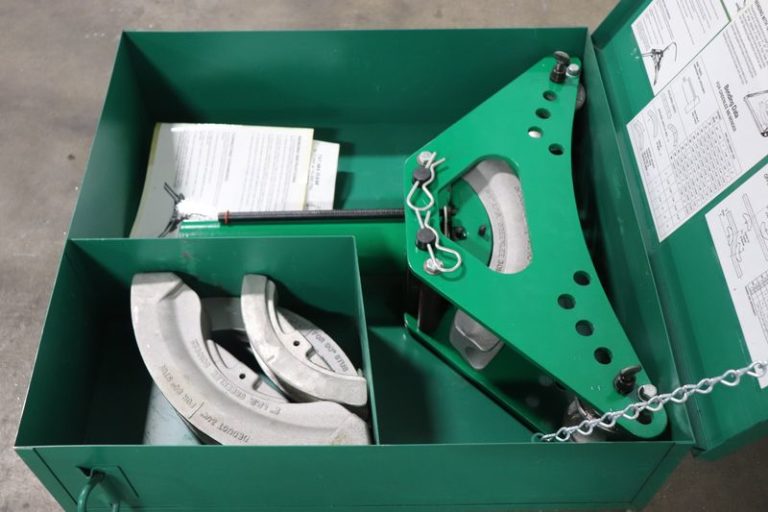 Greenlee 880 1/2" Thru 2" Rigid One-Shot Hydraulic Conduit Bender - The ...