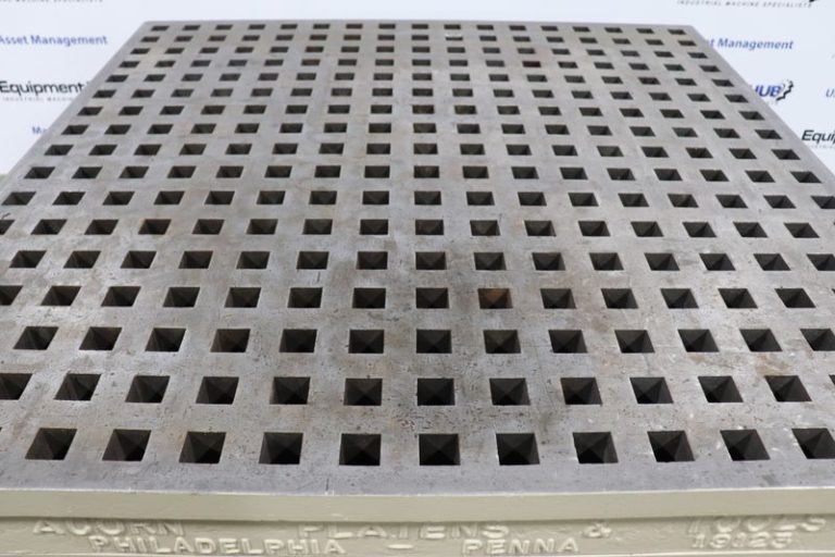 Acorn 5' x 5' Cast Iron Welding Platen Layout Table, 60" x 60" - The ...