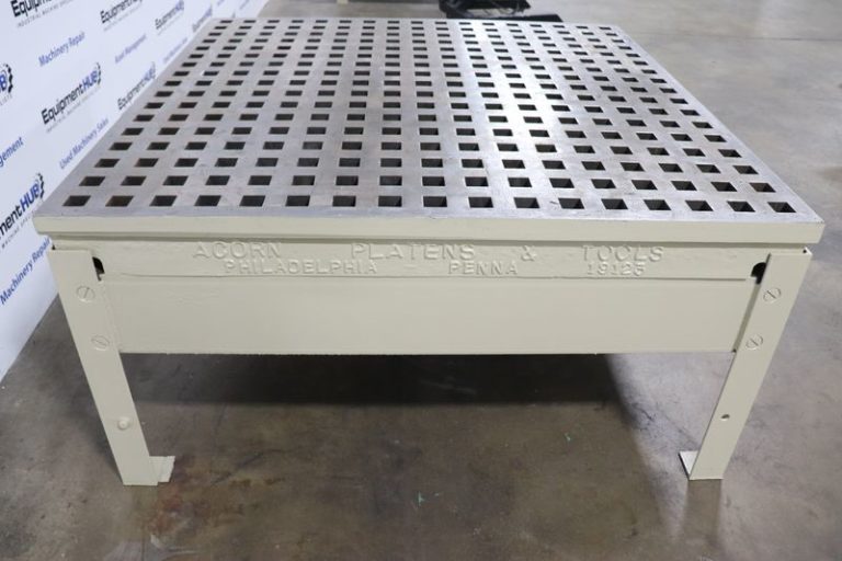 Acorn 5' x 5' Cast Iron Welding Platen Layout Table, 60" x 60" - The ...