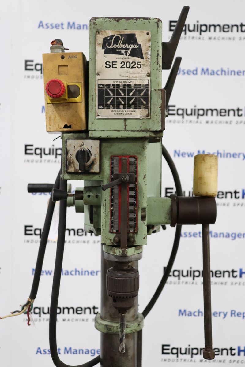 Solberga SE2025 20" Geared Head Drill Press - The Equipment Hub