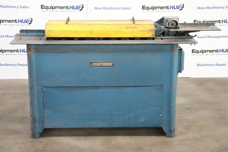 Lockformer 22 Gauge Cleatformer w/ S Cleat Slitting Attachment - The ...