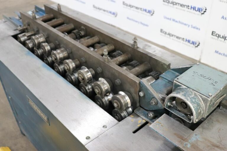 Lockformer 22 Gauge Cleatformer w/ S Cleat Slitting Attachment - The ...