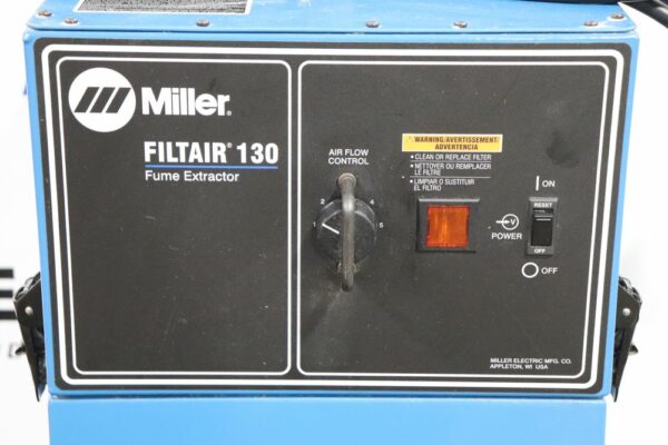Miller Filtair 130 Portable Fume Extractor - The Equipment Hub