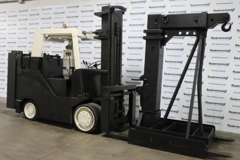Erickson E250 Rigger Style 25,000 Lb. Capacity Fork Lift w/ Boom ...