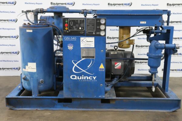 Quincy QSI-540 125HP 500 CFM Air Cooled Rotary Screw Air Compressor ...