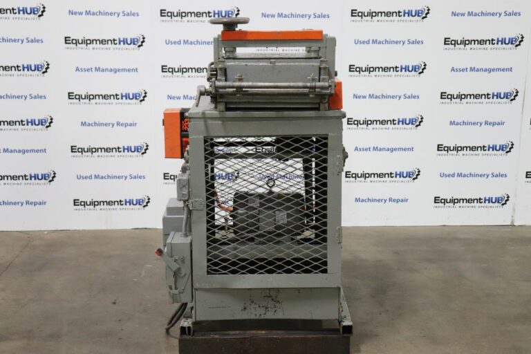 Rowe B15-175 15" x .175" Coil Feeder Straightener - The Equipment Hub