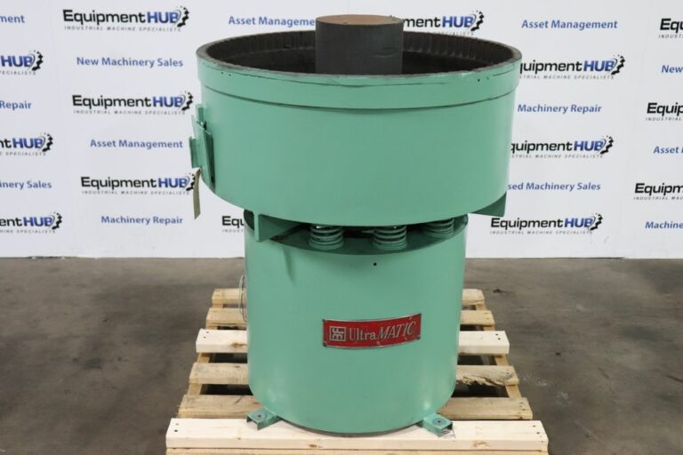 Ultramatic VB3.5 Vibratory Tumbler Deburring Finishing Bowl, 3.5 Cubic ...