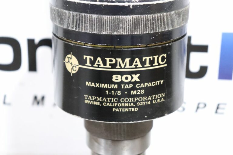 Tapmatic 80X 1-1/8" . M28 Tap Capacity Tapping Attachment, MT4 - The ...
