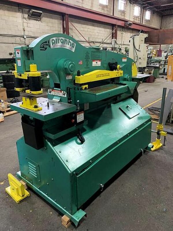 Piranha P-120 Hydraulic Ironworker w/ Tooling - The Equipment Hub