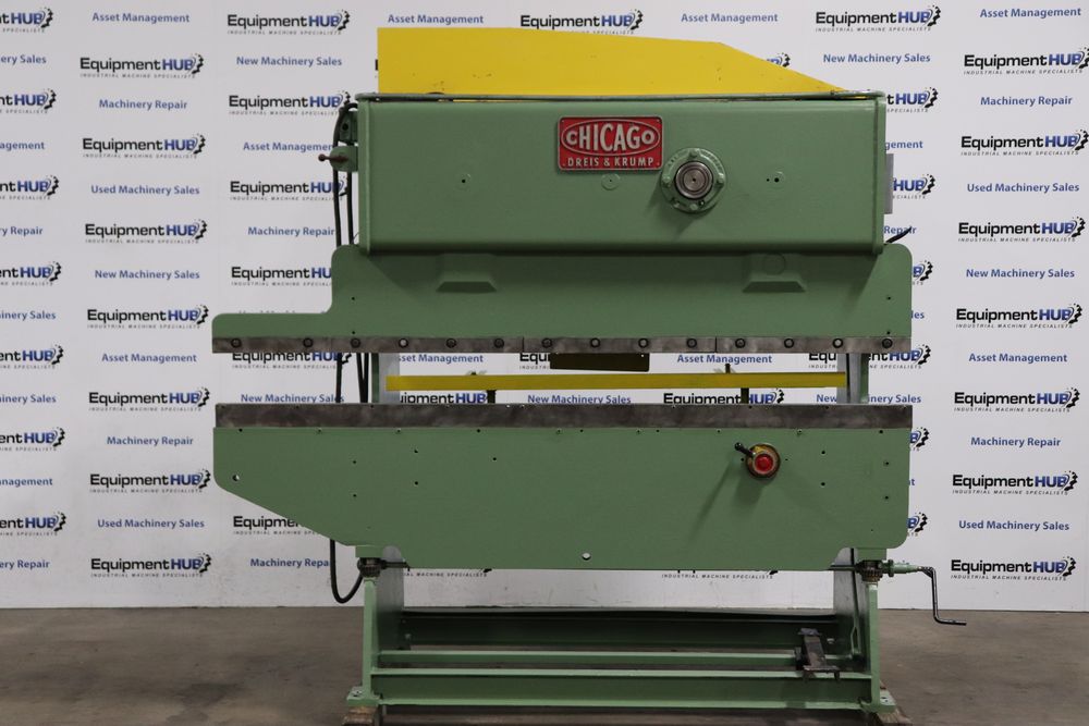 Chicago Dreis & Krump 265 SP 16 Gauge x 6' 25 Ton Mechanical Press ...