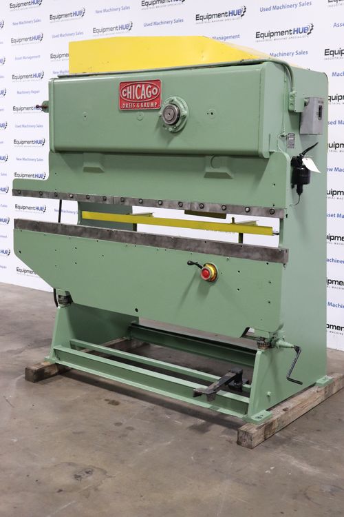 Chicago Dreis & Krump 265 SP 16 Gauge x 6' 25 Ton Mechanical Press ...