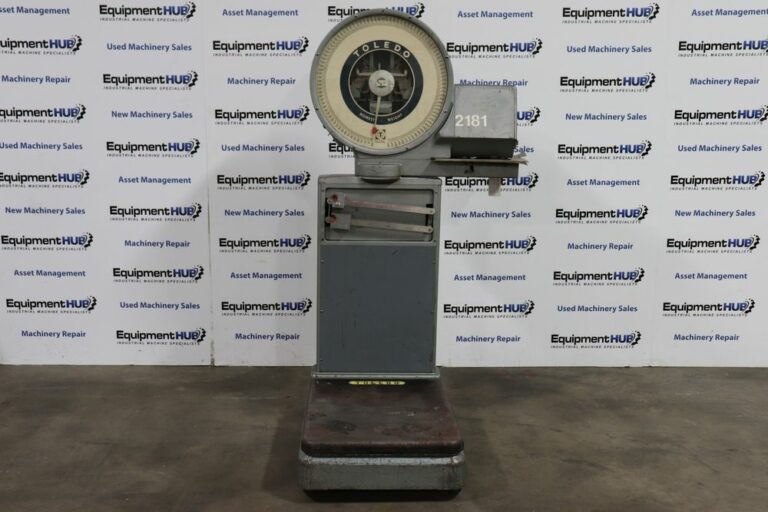 Toledo 2181 Vintage Mechanical Scale, 800 Lb. Capacity - The Equipment Hub