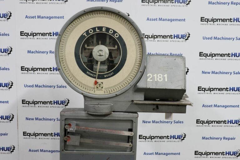Toledo 2181 Vintage Mechanical Scale, 800 Lb. Capacity - The Equipment Hub