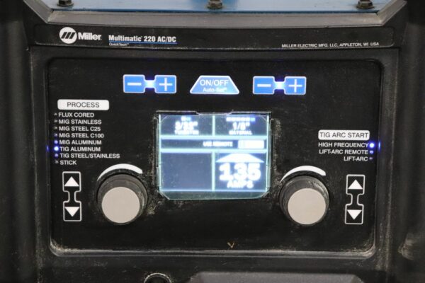 Miller Multimatic 220 AC/DC Multiprocess Welder - The Equipment Hub