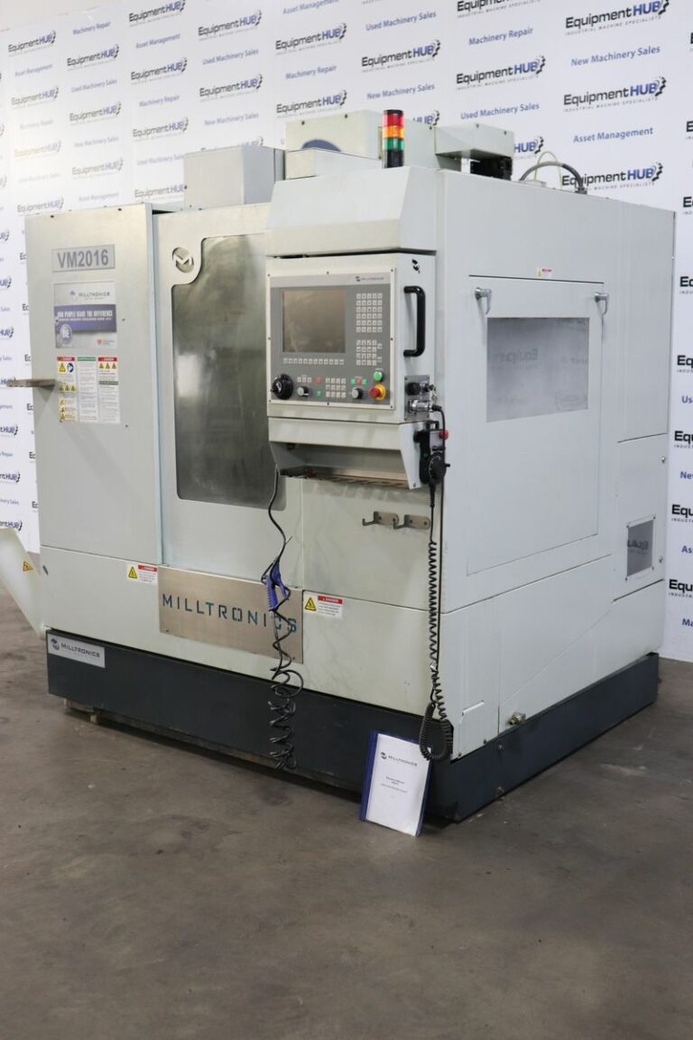 Milltronics VM2016 Vertical Milling Machine w/ 4th Axis, VMC - The ...