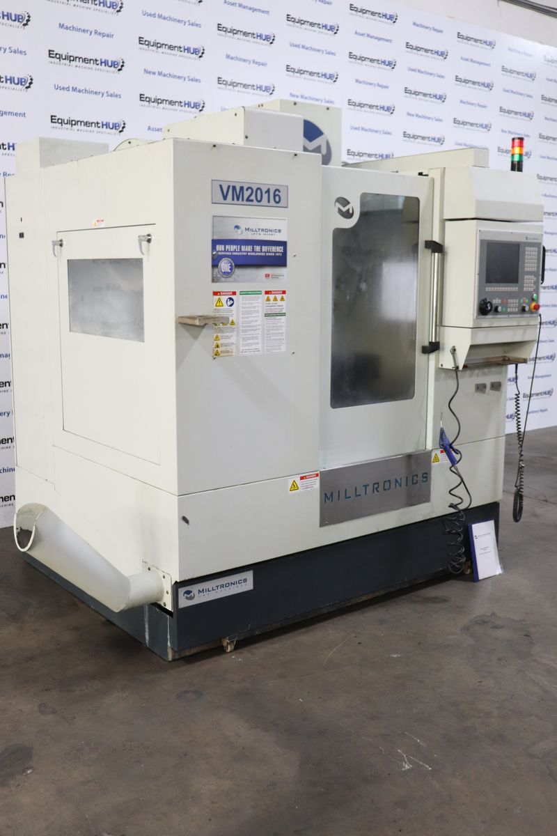 Milltronics VM2016 Vertical Milling Machine w/ 4th Axis, VMC - The ...