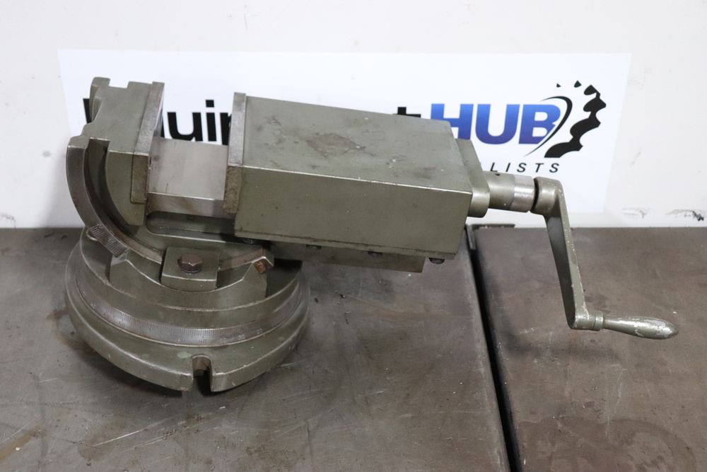 Wilton AMV/SP-150 2-Axis Precision Angular Tilting 6" Machinist Vise w ...