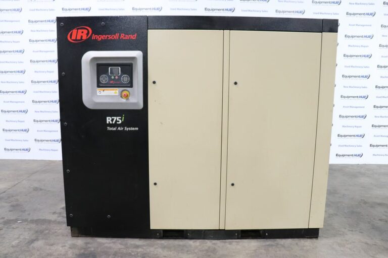 Ingersoll Rand R75I-TAS-A118 100HP 455 CFM Rotary Screw Air Compressor ...