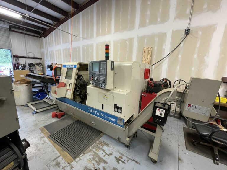 Okuma Captain L370MW CNC Lathe w/ Sub Spindle Live Tooling and LNS ...