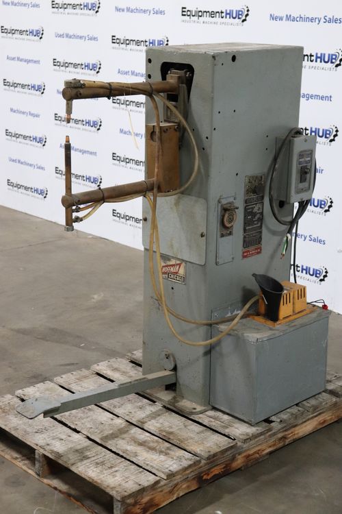 Taylor Winfield C-18 7-1/2 KVA Foot Operated Water Cooled Spot Welder ...