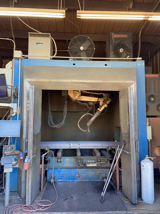 Burlington Automation Python X CNC 6 Axis Beam Line Hypertherm HPR400XP ...