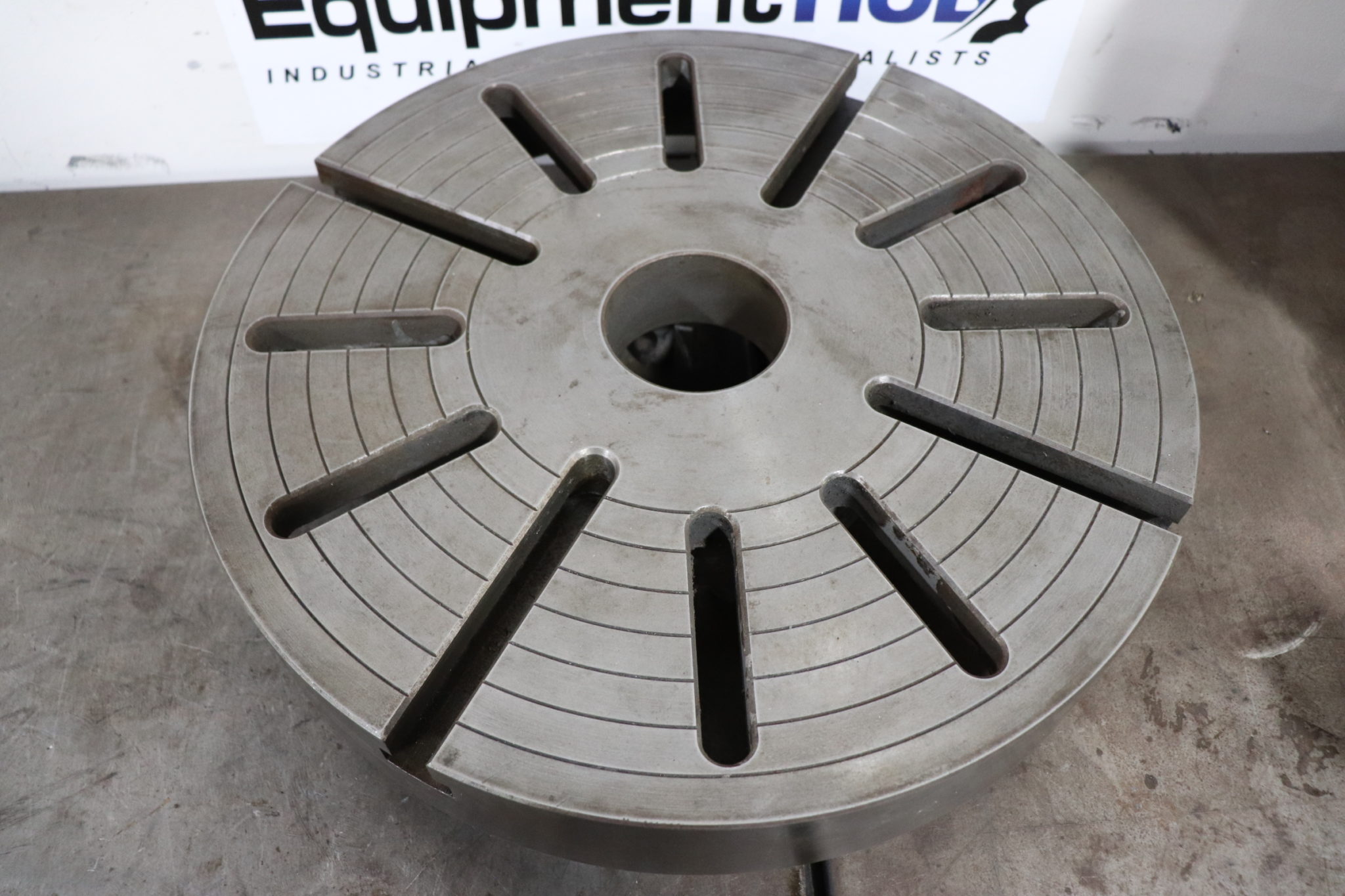 20" Lathe Face Plate, D1-8 Mount - The Equipment Hub