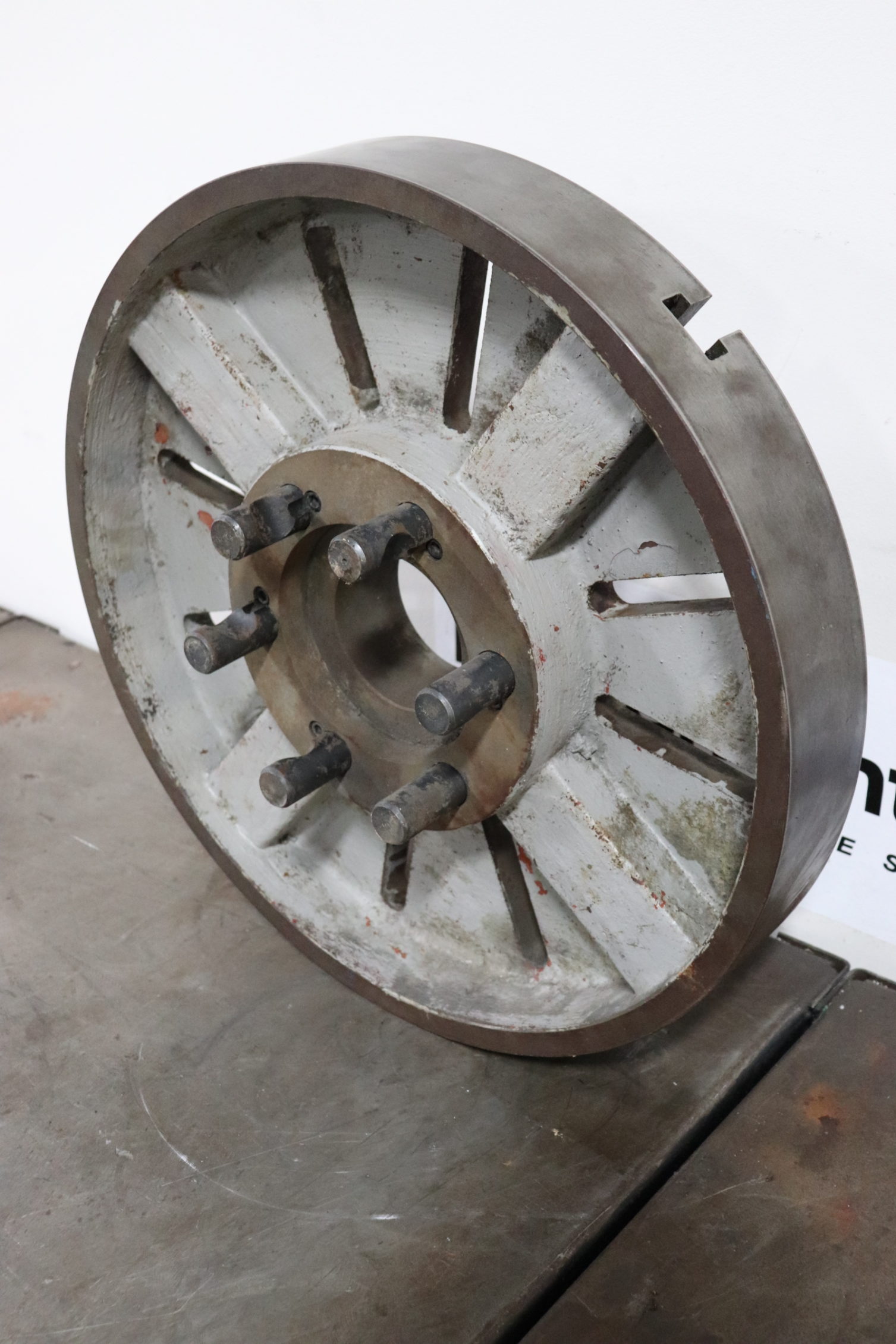 20" Lathe Face Plate, D1-8 Mount - The Equipment Hub