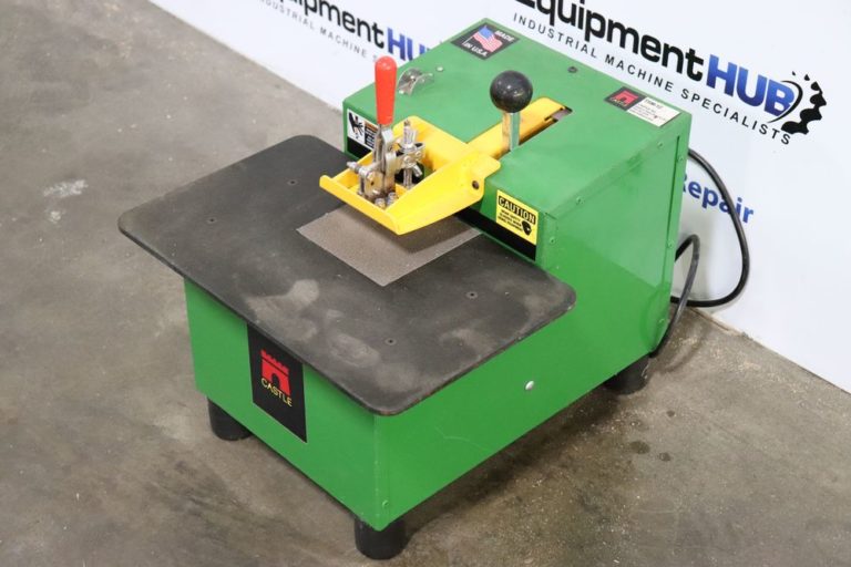 Castle TSM-12 Benchtop Pocket Cutter Machine - The Equipment Hub