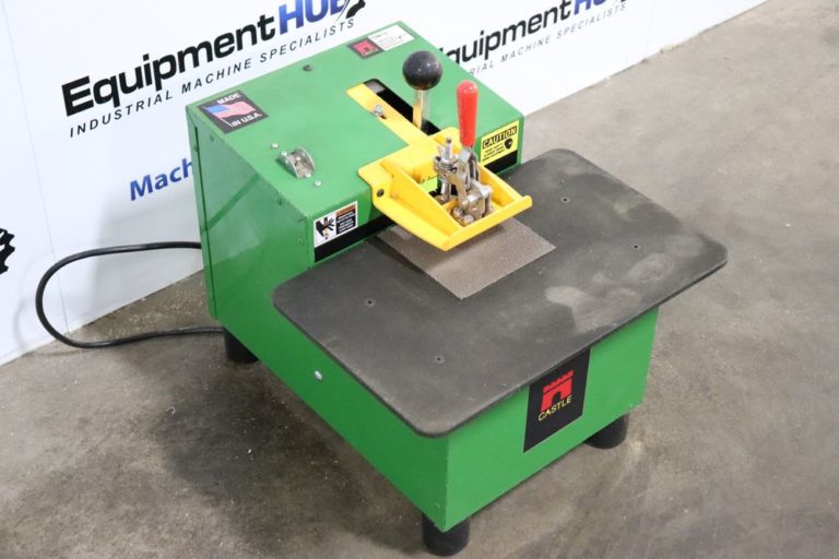 Castle TSM-12 Benchtop Pocket Cutter Machine - The Equipment Hub