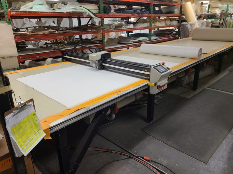 Gerber DCS2500 Upholstery Reciprocating Knife CNC Router - The ...