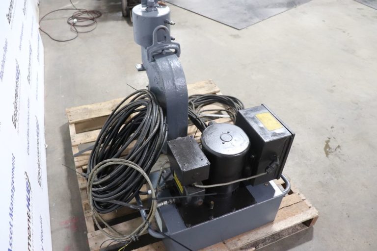 Whitney 751-007 50 Ton Portable Hydraulic Web Punch Press - The ...