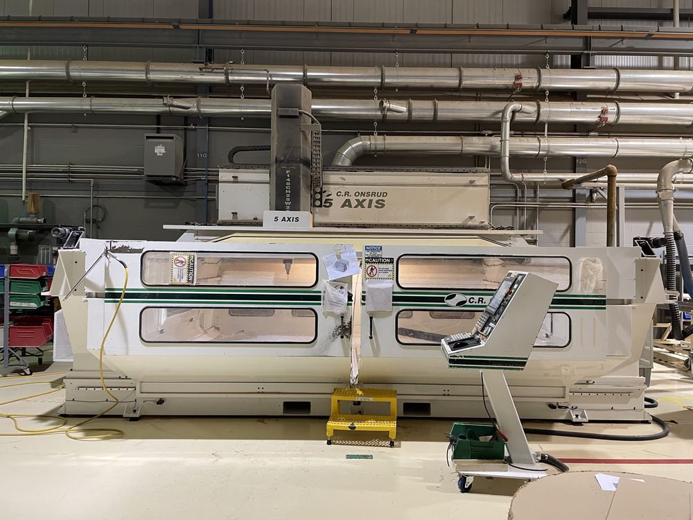 CR Onsrud F148CH25W25 12' x 10' 5 Axis CNC Router - The Equipment Hub