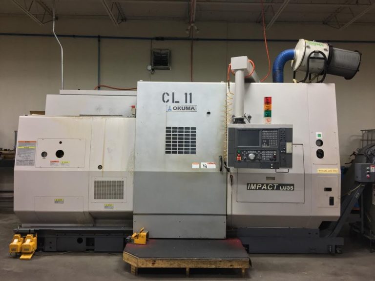 Okuma Impact LU35 2SC850 4 Axis CNC Lathe, 2006 - The Equipment Hub