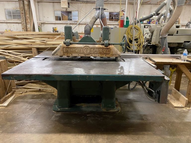 Ekstrom Carlson Straight Line Rip Saw - The Equipment Hub