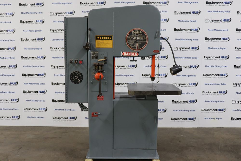 DoAll 2013-20 20" Variable Frequency Drive Vertical Band Saw - The ...