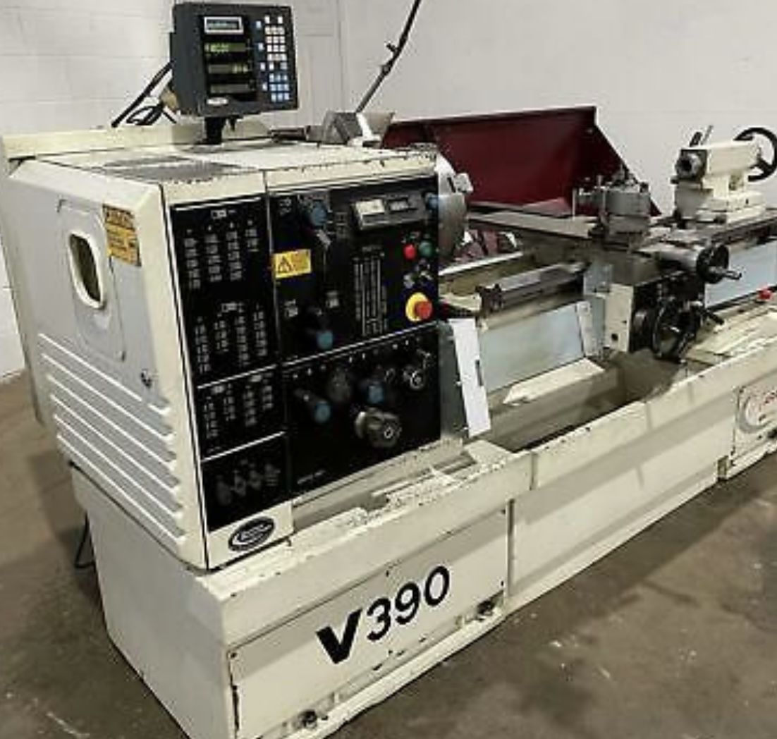Harrison V390 Gap Bed Lathe - The Equipment Hub