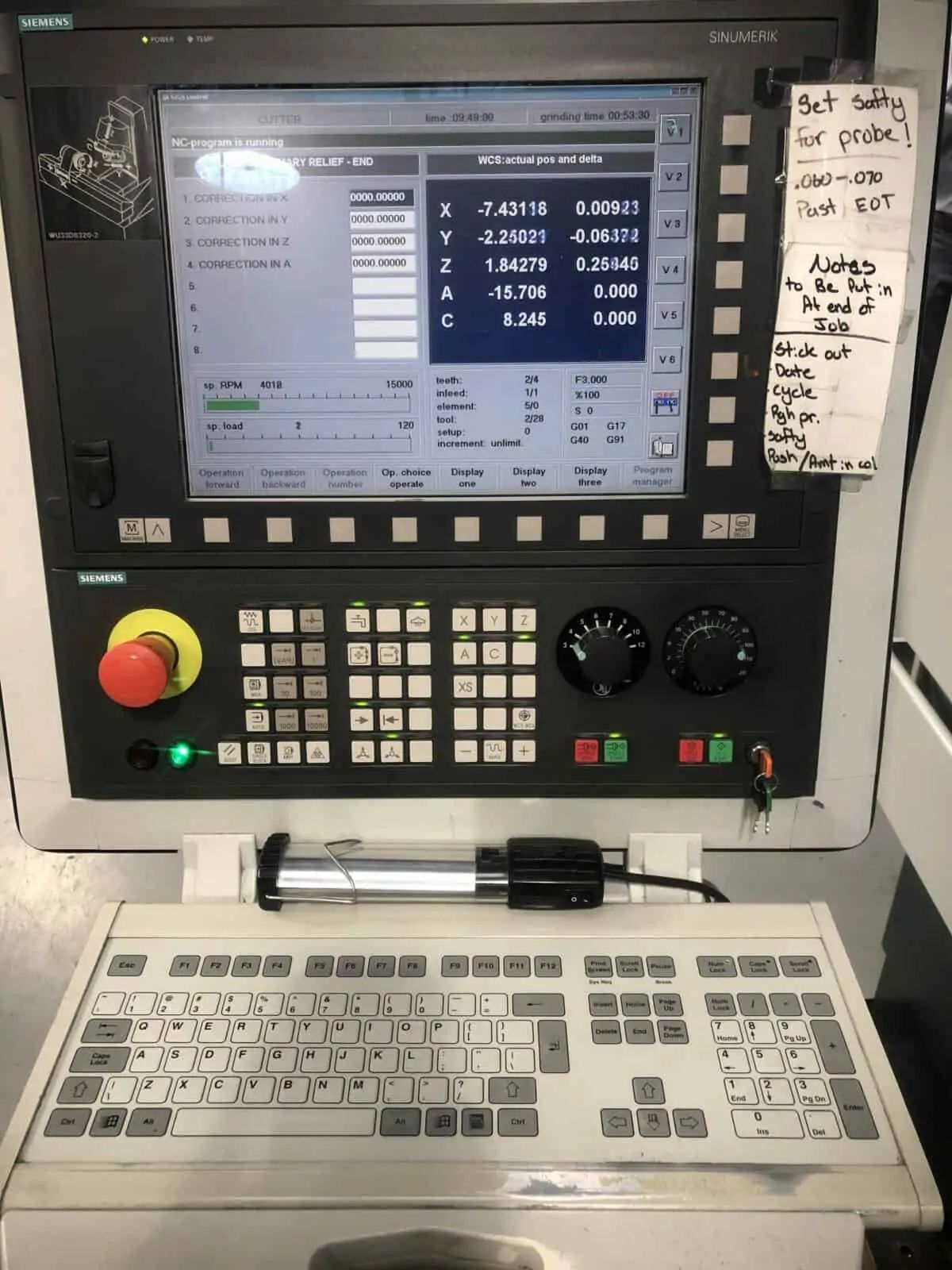 Schutte 305 Linear 5 Axis Tool and Cutter Grinder with Loader - The ...