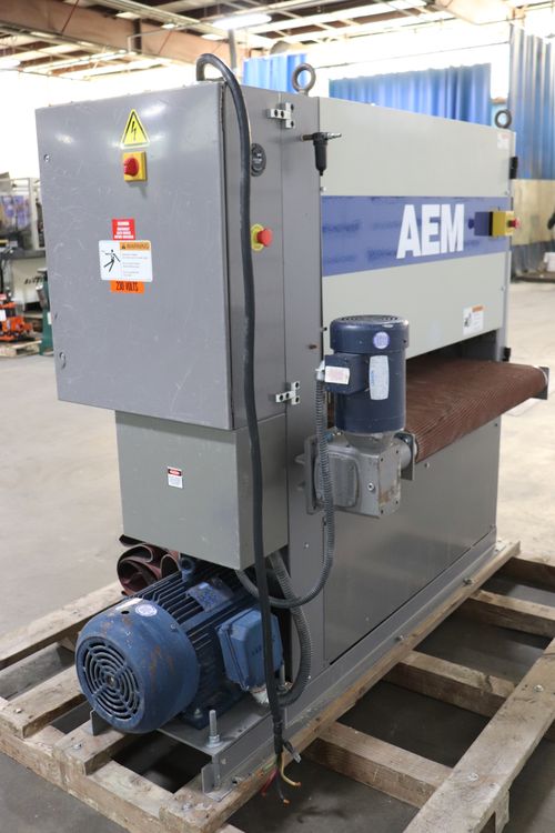 AEM 401-43 43" x 60" Drum & Platen Combination Wide Belt Sander - The ...