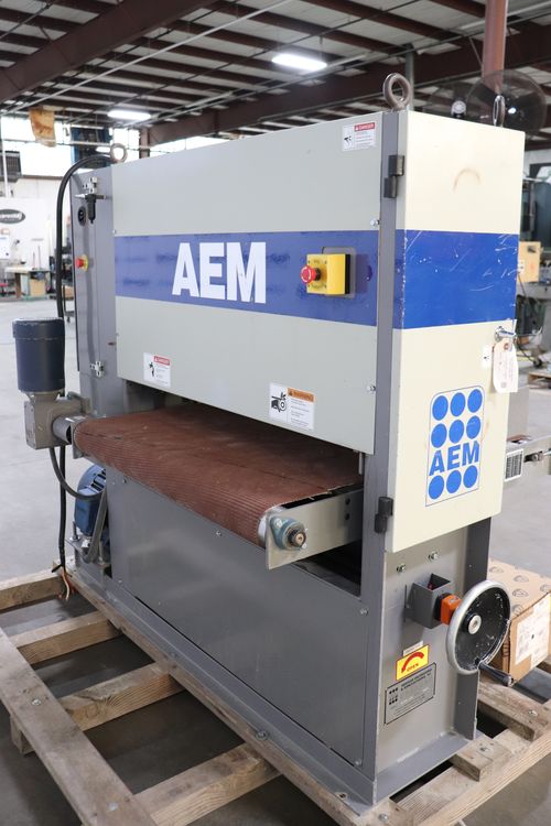AEM 401-43 43" x 60" Drum & Platen Combination Wide Belt Sander - The ...