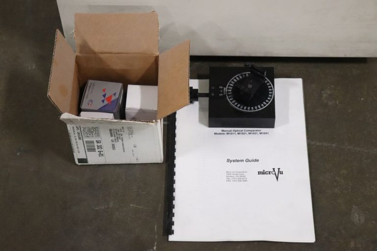 Micro-Vu Spectra 14" Floor Model Optical Comparator with Q16 Metrology ...