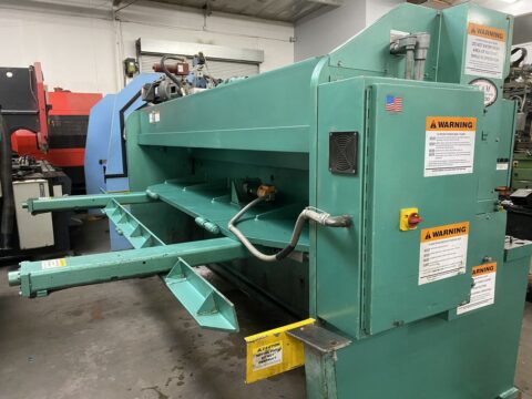 Piranha M1/4-10 10' x 1/4" Hydraulic Shear - The Equipment Hub