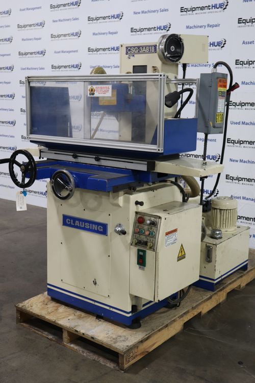 Clausing CSG-3A818 8" x 18" Automatic Hydraulic Surface Grinder - The ...