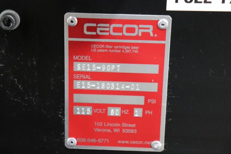 Cecor SE15-90PT Electric Sump Shark Cleaner - The Equipment Hub