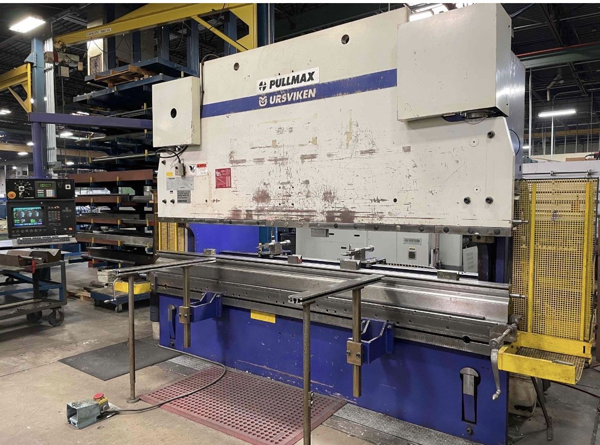 Pullmax Optima 250 275 Ton Press Brake - The Equipment Hub