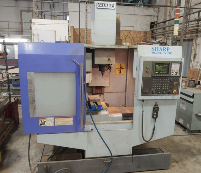 Sharp SV-2412 CNC Vertical Machining Center - The Equipment Hub