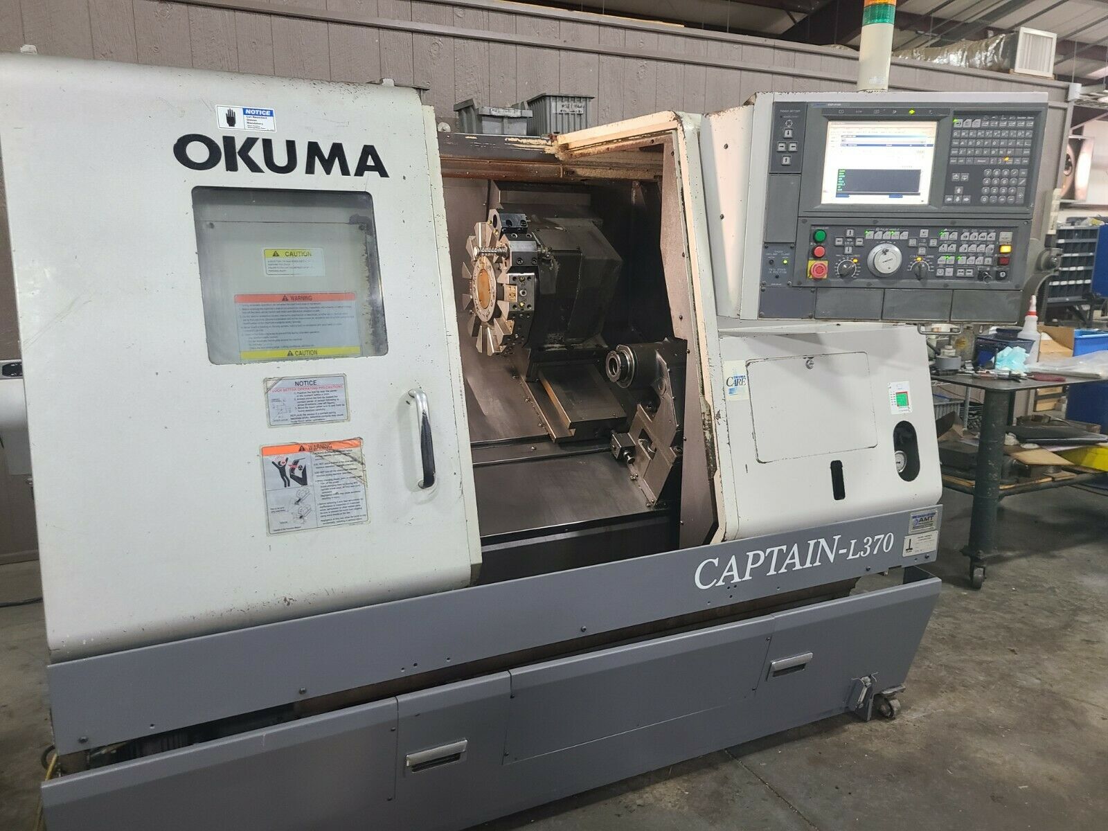 Okuma Captain L370-BB CNC Lathe w/ IGF - The Equipment Hub