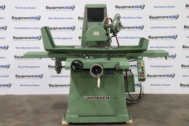 Jakobsen SJ12 8" x 24" 3-Axis Automatic Hydraulic Surface Grinder - The ...
